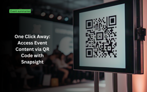 Get Event Content in a Snap with QR Codes